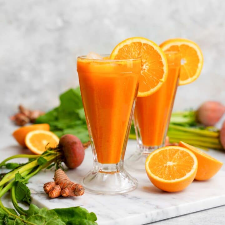 The Best Cold Pressed Carrot Beet Juice - The All Natural Vegan