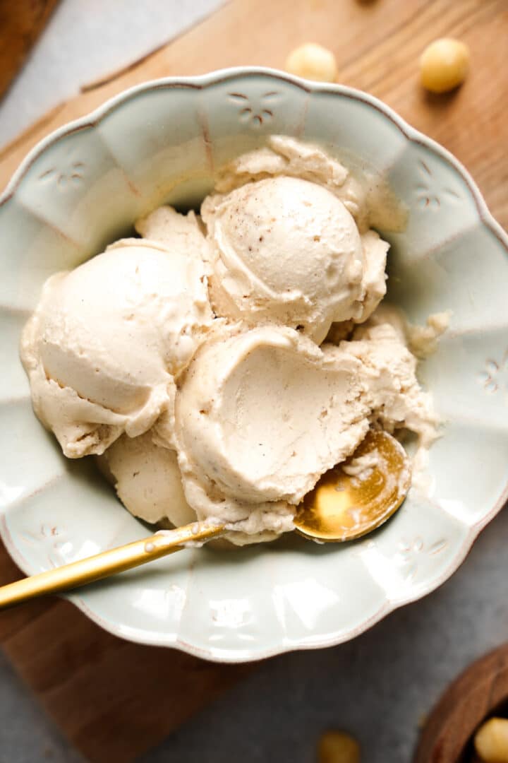 Homemade Macadamia Nut Ice Cream (Ninja Creami Option!) - The All ...
